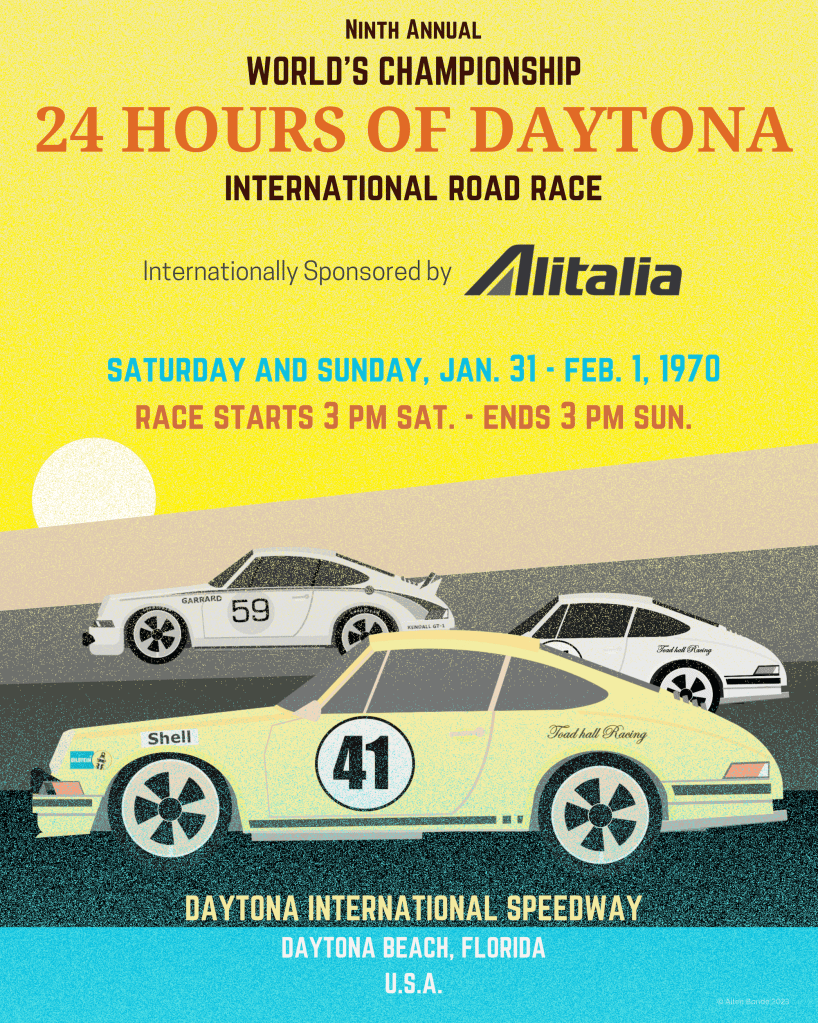 24 hours of Daytona – Motorsport Art